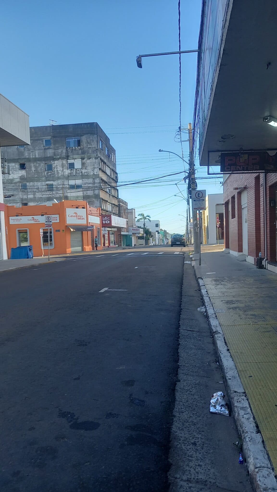 Ruas vazias no segundo grande feriado do ano