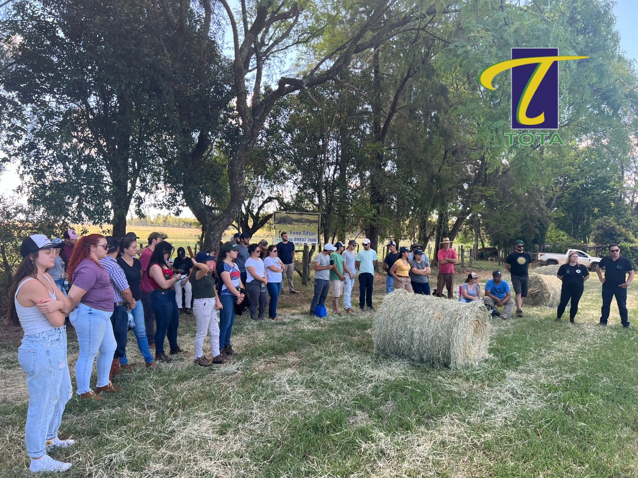 Tota Temp mostra todo o processo de produção de feno a alunos de ... Tota Temp mostra todo o processo de produção de feno a alunos de ...