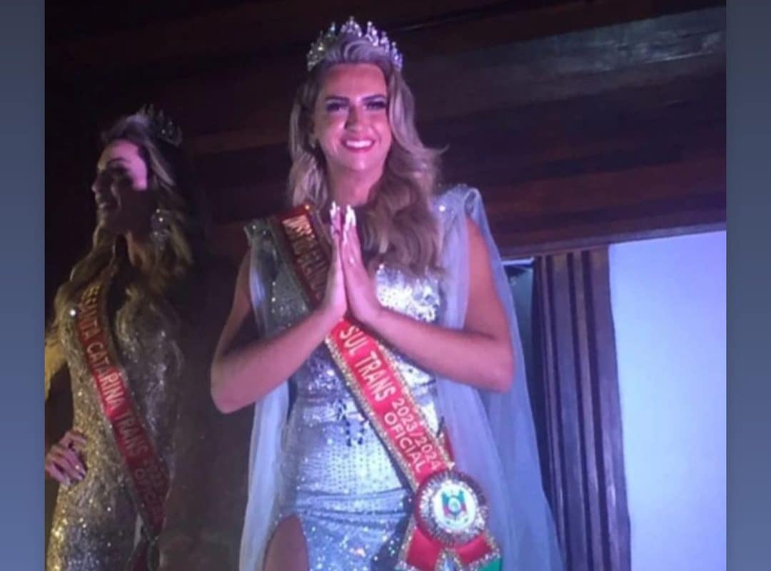 Antônia traz para Alegrete o título de Miss Trans Rio Grande do Sul