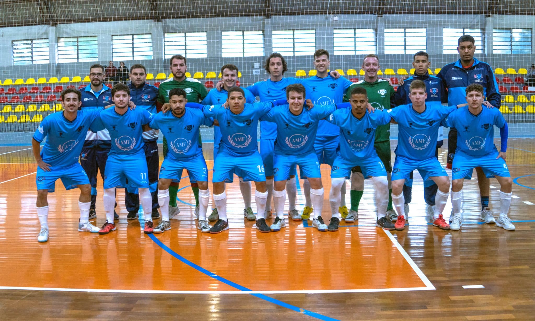 AMF é bicampeã invicta dos JUGs, com seis alegretenses no elenco