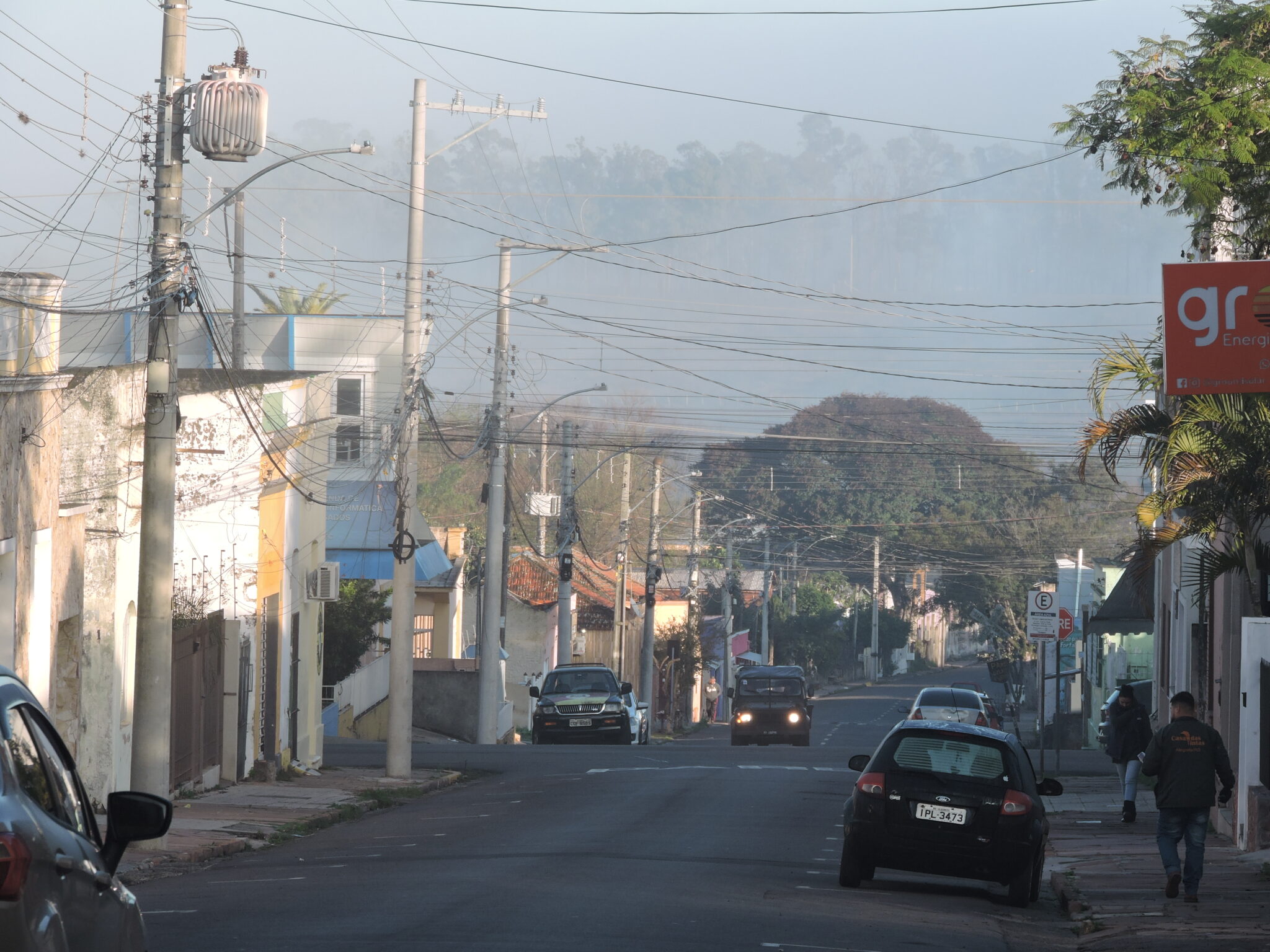 Frio retorna com força em Alegrete