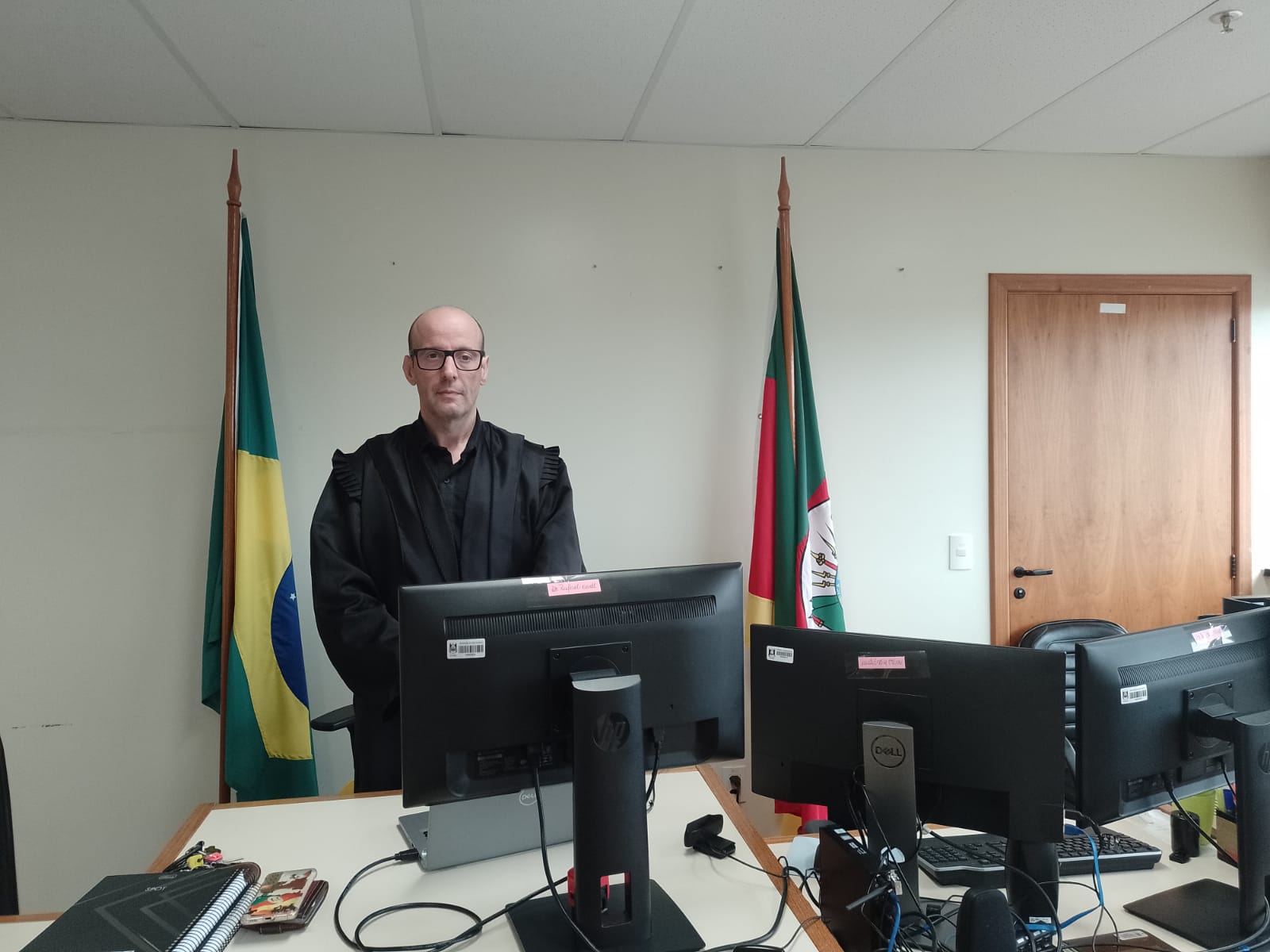 Juiz Rafael Echevarria Borba completa 4 anos na Comarca de Alegrete com expressivos números