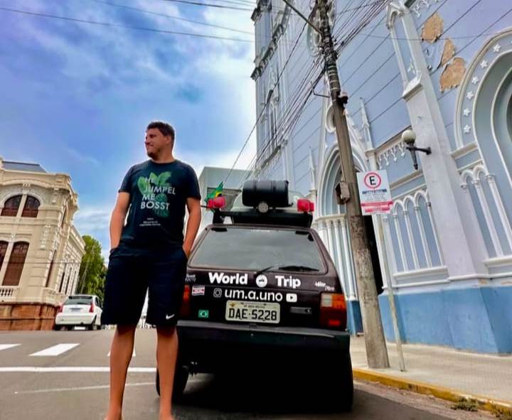 Paulista, do Uno Sandro, passa por Alegrete depois de visitar Nova ...