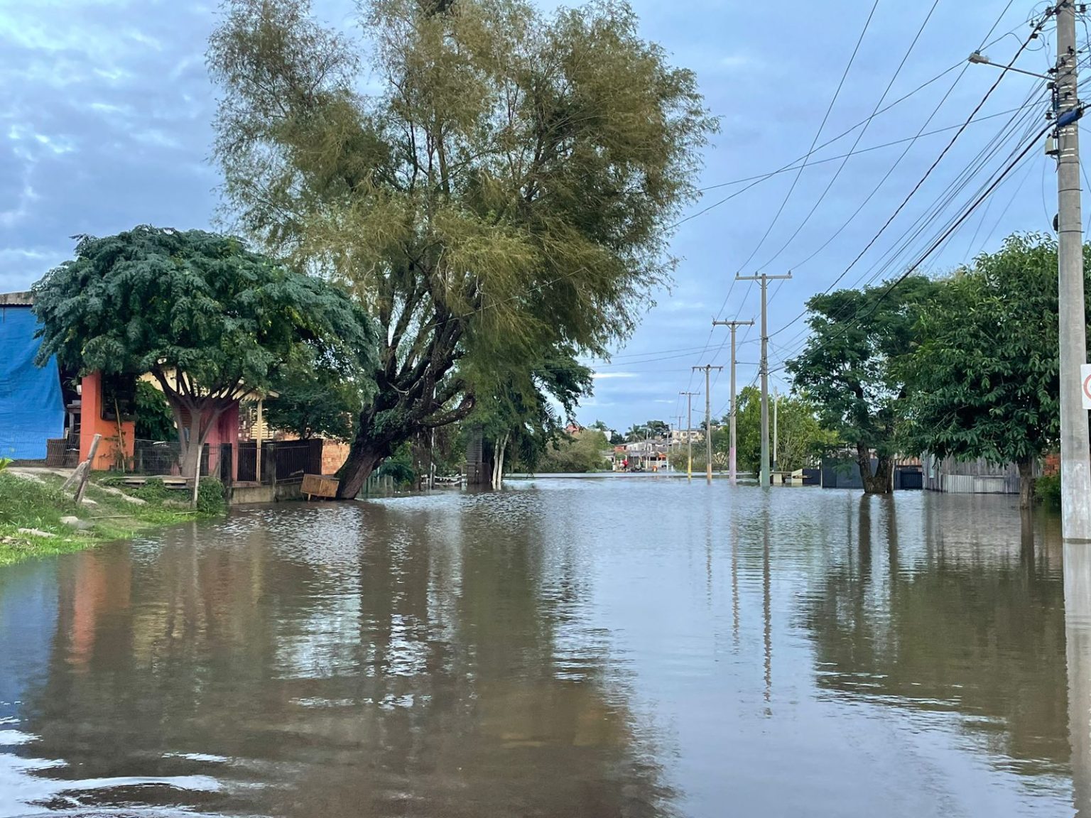 Alegrete enfrenta mais uma enchente; 138 famílias e 10 bairros ...