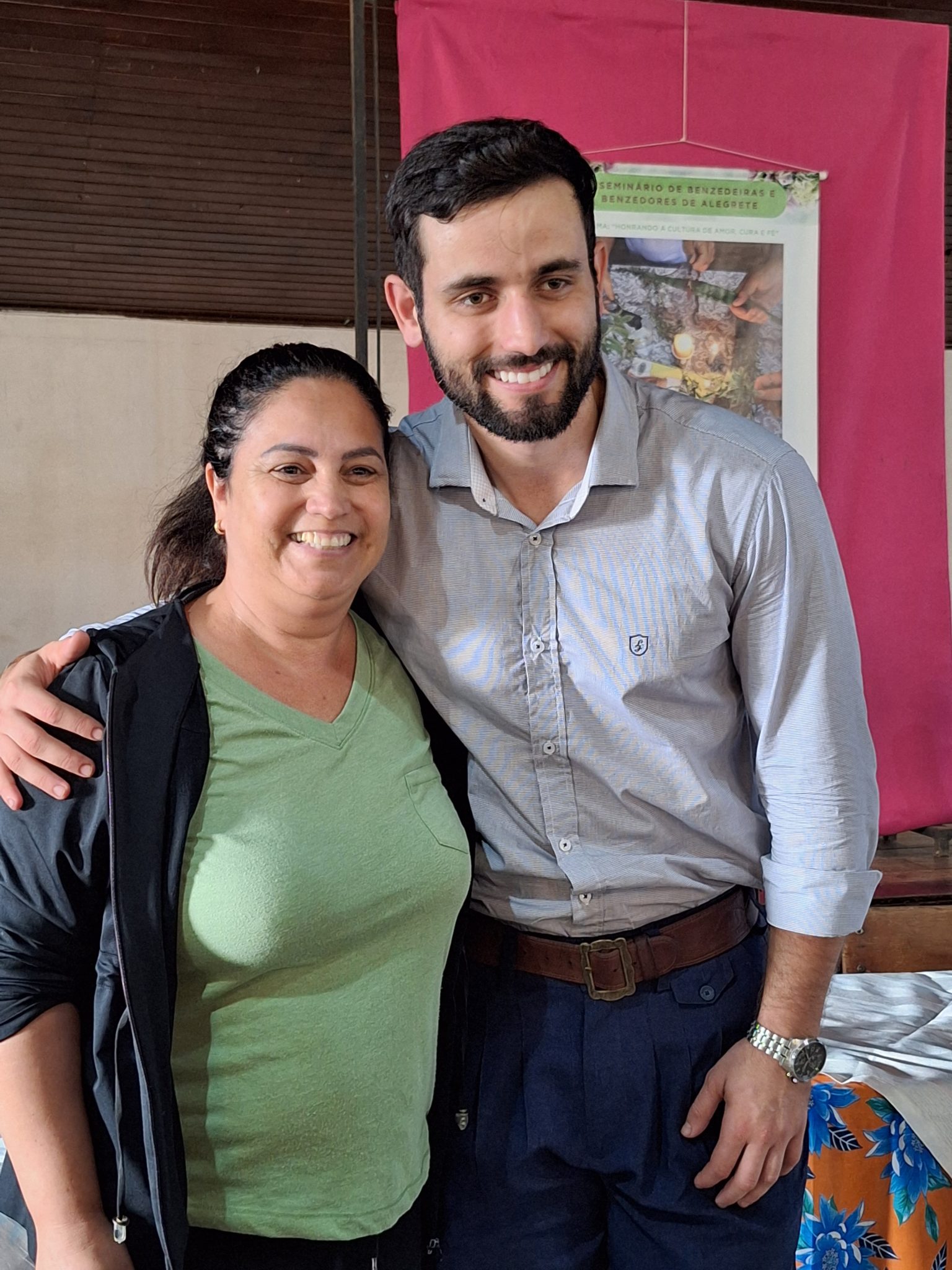 Um seminário movido às boas energias das benzeduras