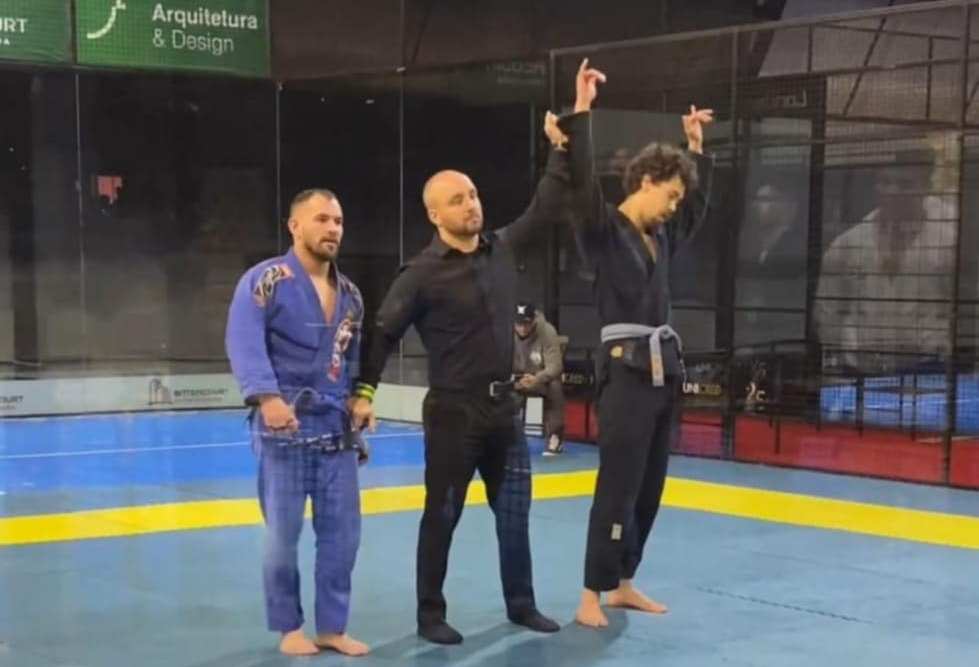 Atleta de Alegrete vence no GP Star de jiu-jitsu em Santa Maria