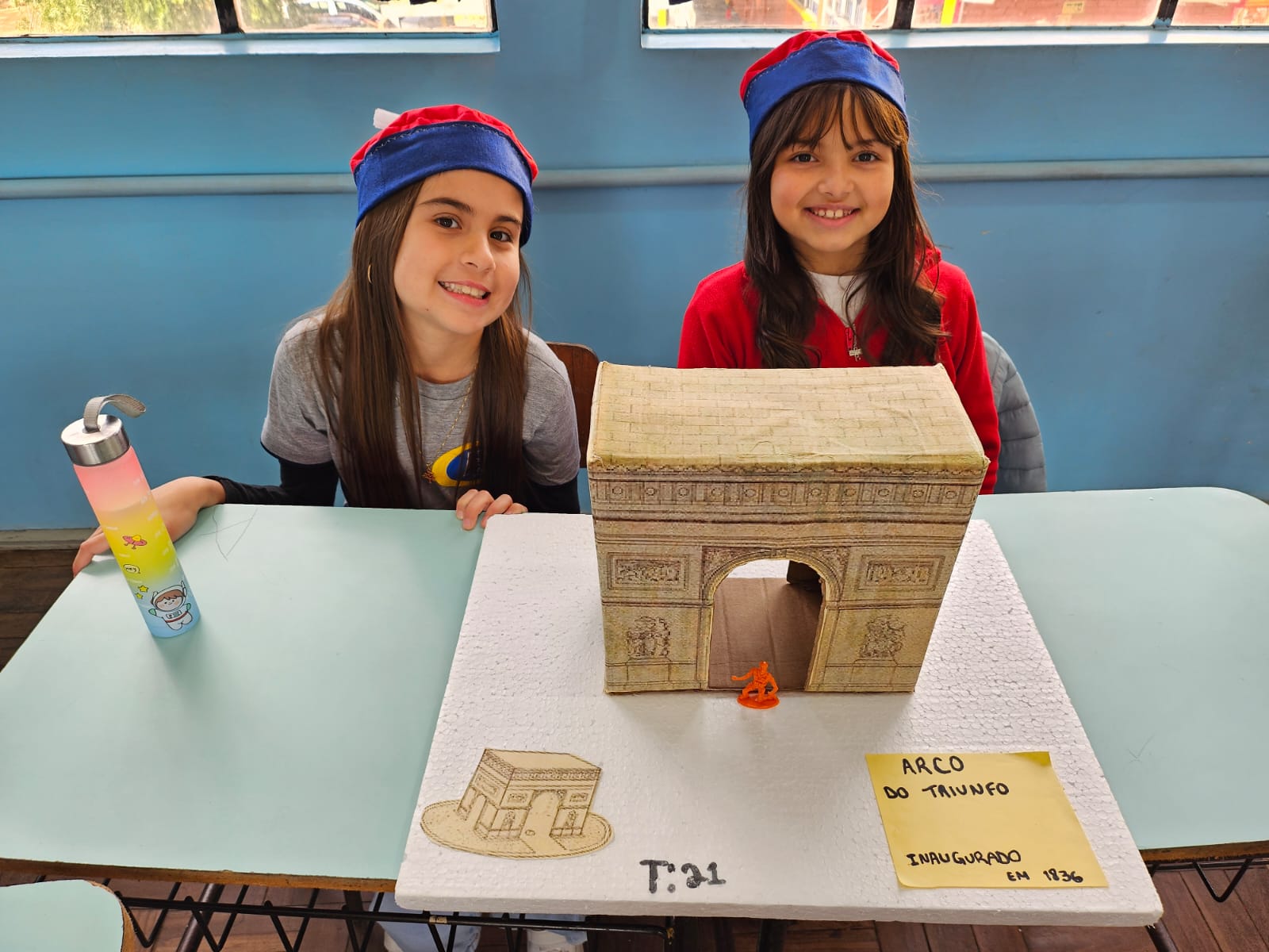 Mostra dos pequenos alunos do Emílio Zuñeda sobre Olimpíadas é sucesso