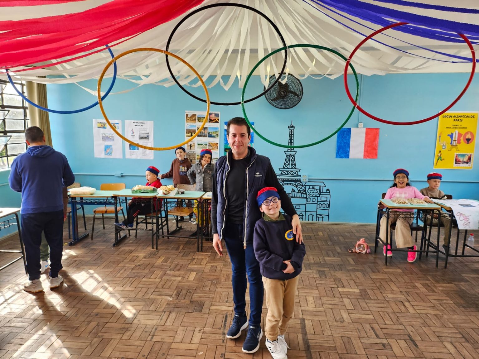 Mostra dos pequenos alunos do Emílio Zuñeda sobre Olimpíadas é sucesso