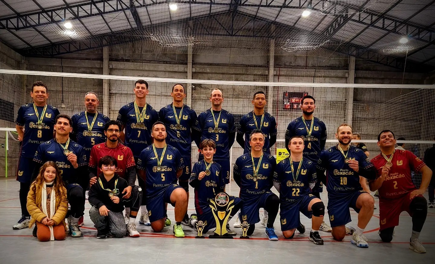 Time masculino do União fica com o bi na etapa vianense da Liga Gaúcha ...