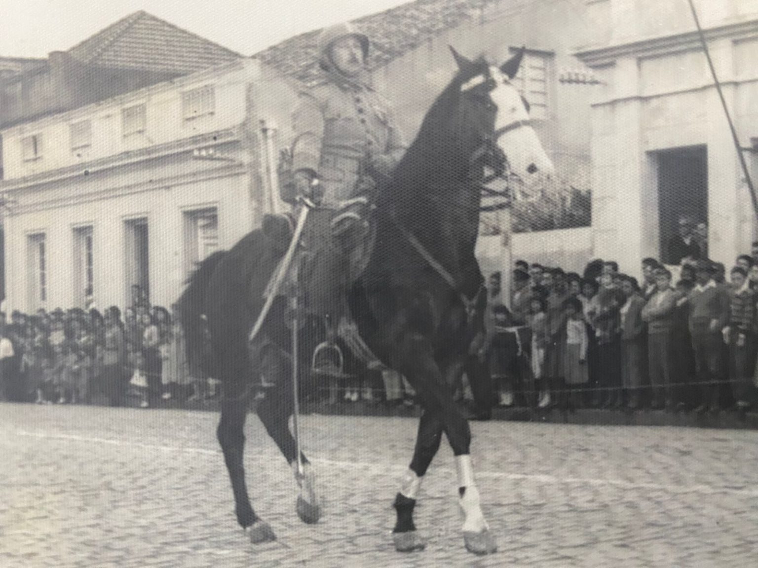 A relíquia da história do desfile militar de 7 de setembro em Alegrete