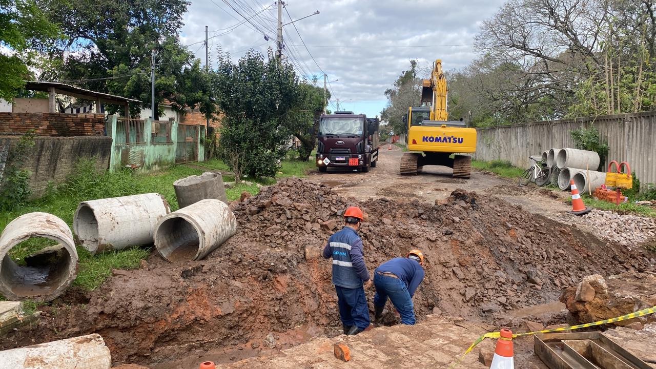 Seis bairros de Alegrete ficam sem água após rompimento de rede
