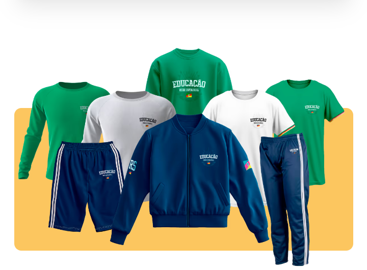 Escolha do tamanho de uniformes escolares da Rede Estadual segue até 30 ...