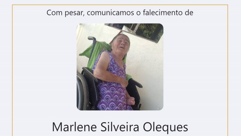 Obituário: Marlene Silveira Oleques - 75 anos - 20/02/2025