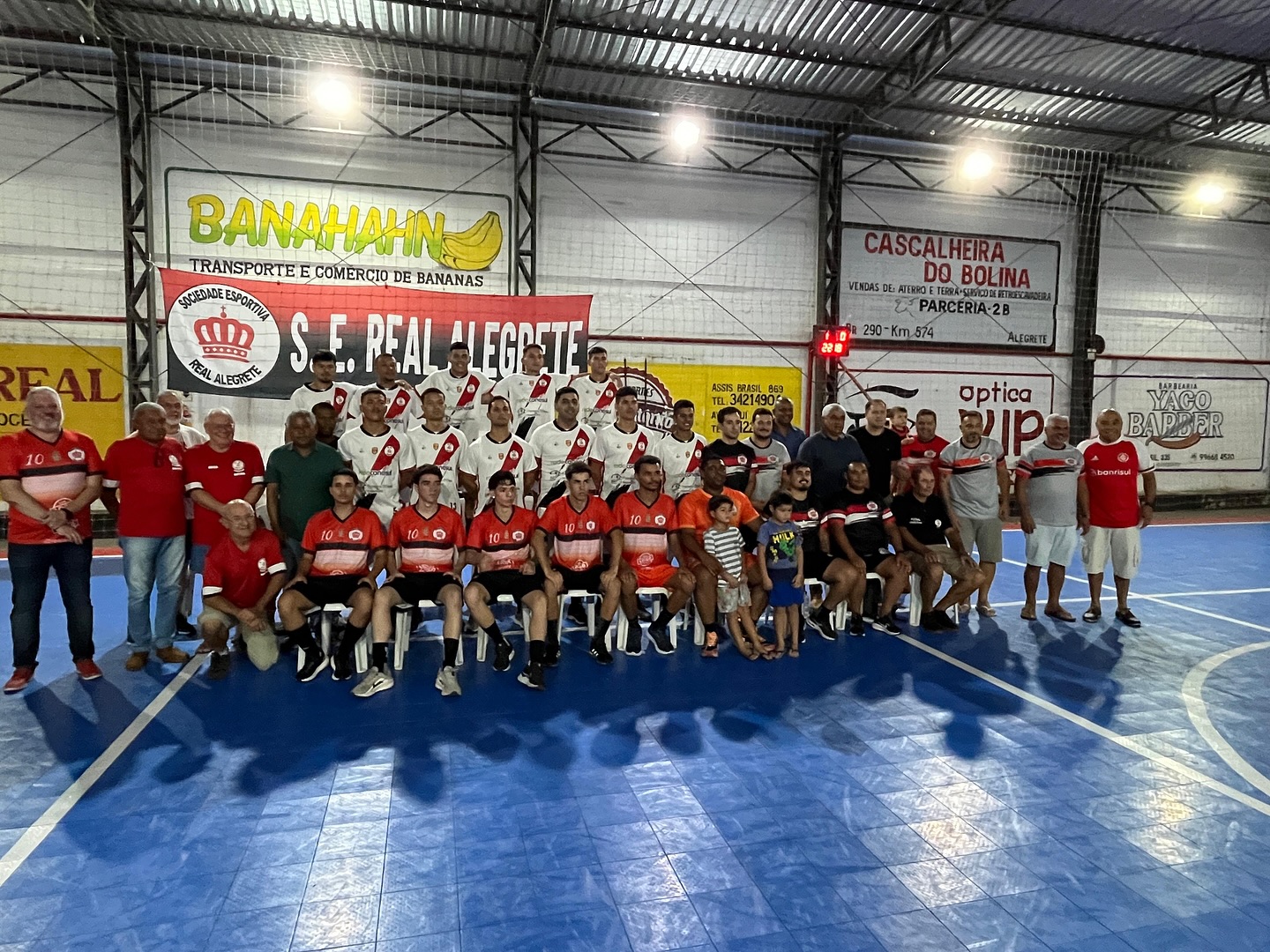 Real apresenta elenco para temporada 2025 em Alegrete