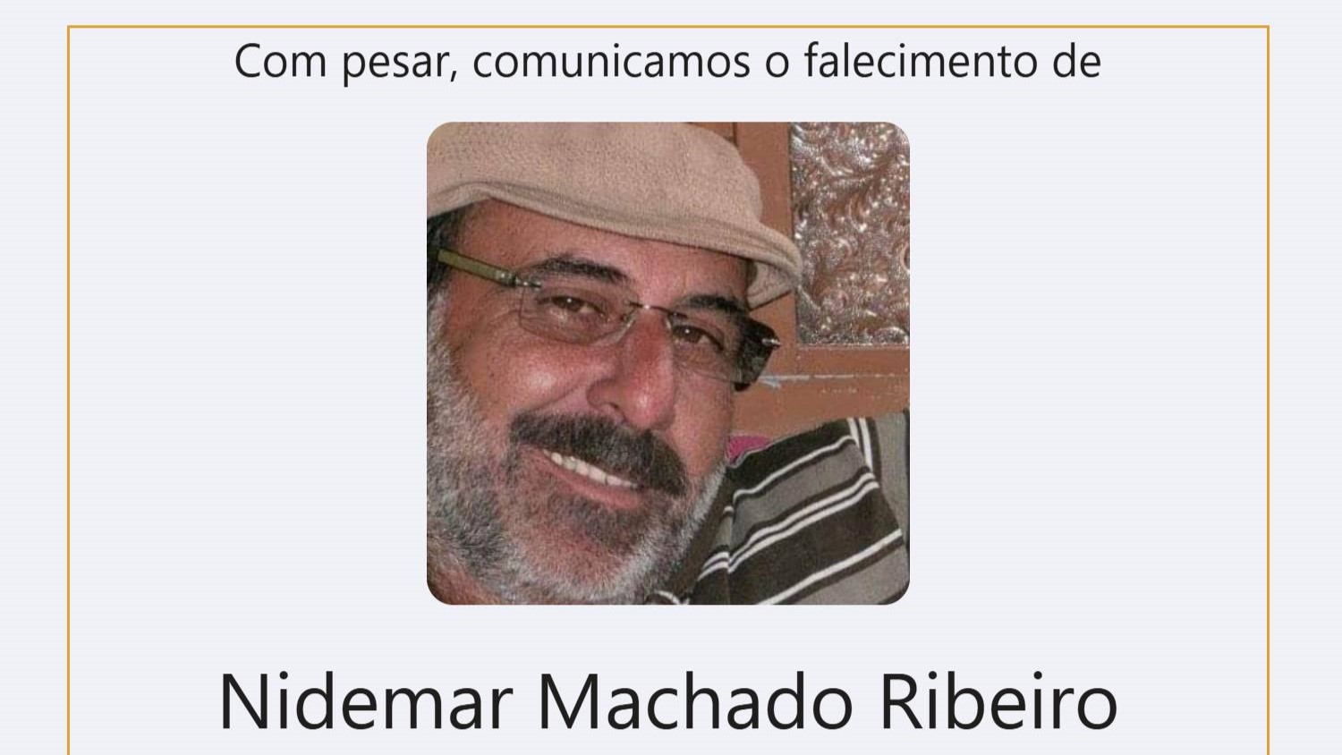 Obituário: Nidemar Machado Ribeiro - 61 anos - 11/03/2025