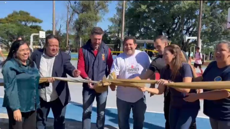 Quadras de esporte do Emílio Zuñeda são revitalizadas com recursos de ...