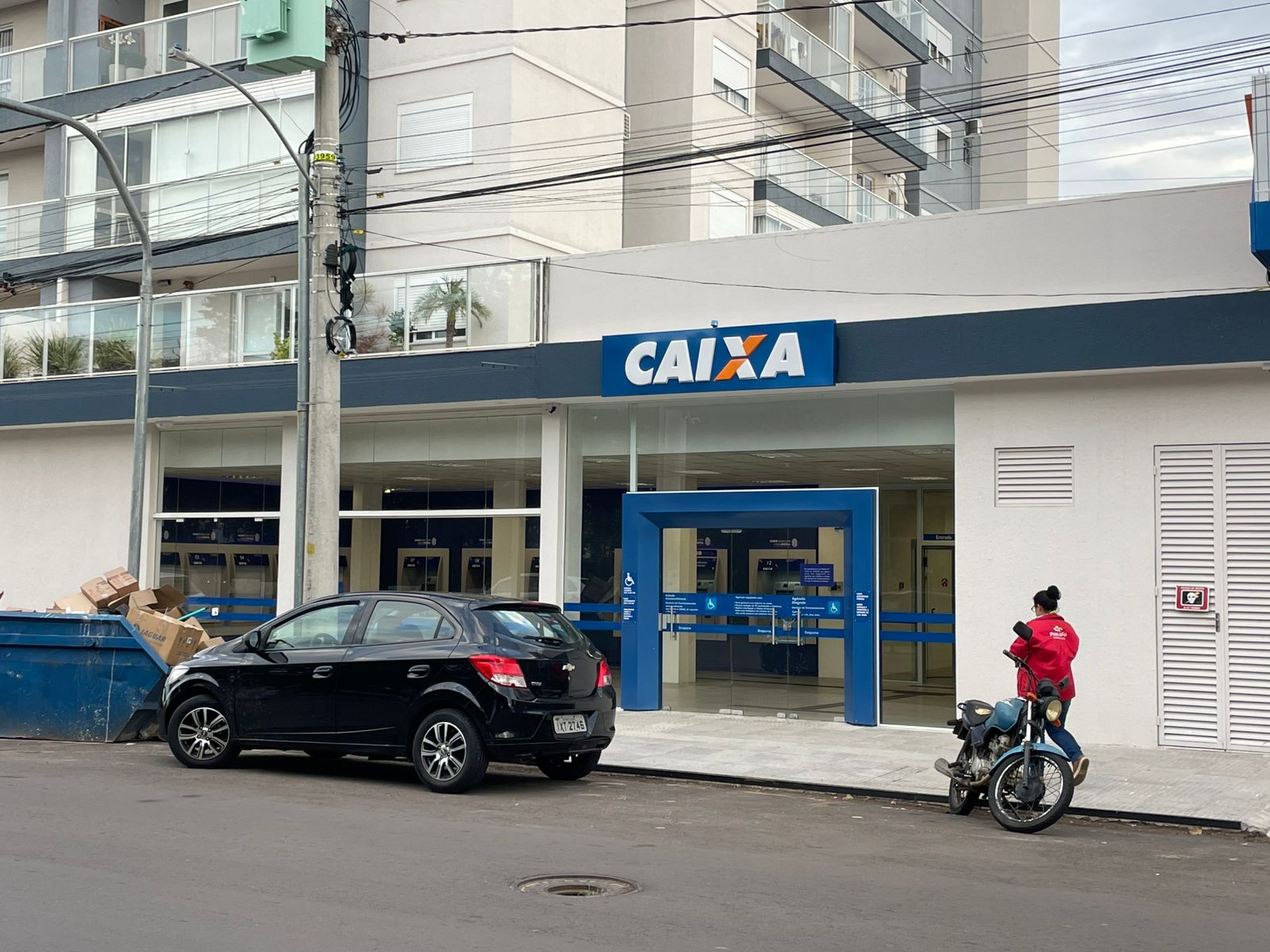 Caixa Econômica Federal muda para novo endereço em Alegrete