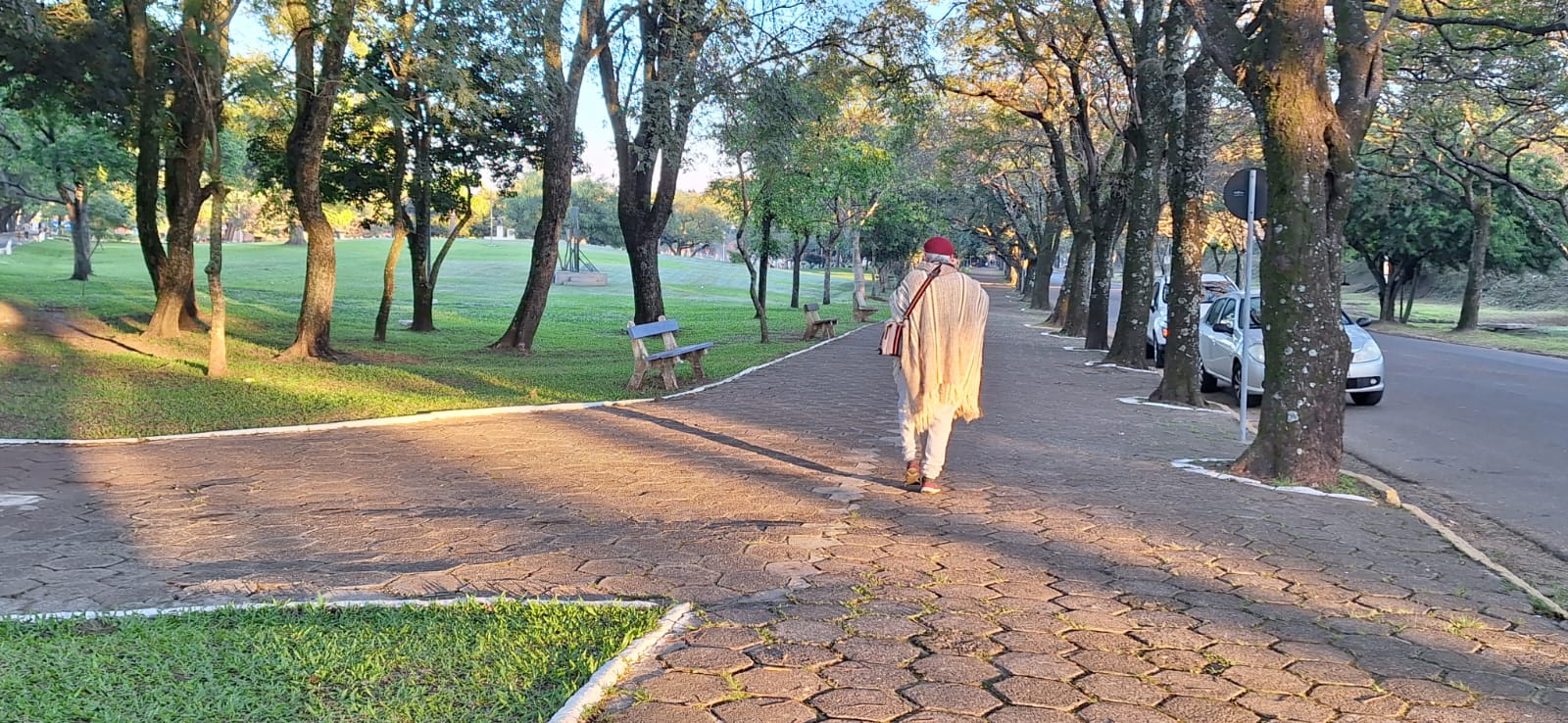 Com geada, o frio chegou de vez em Alegrete