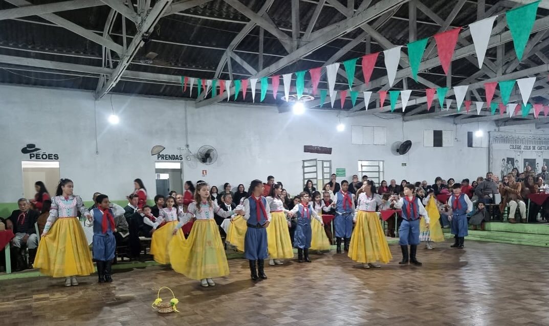 Festa Italiana do CTG Vaqueanos da Fronteira foi um sucesso