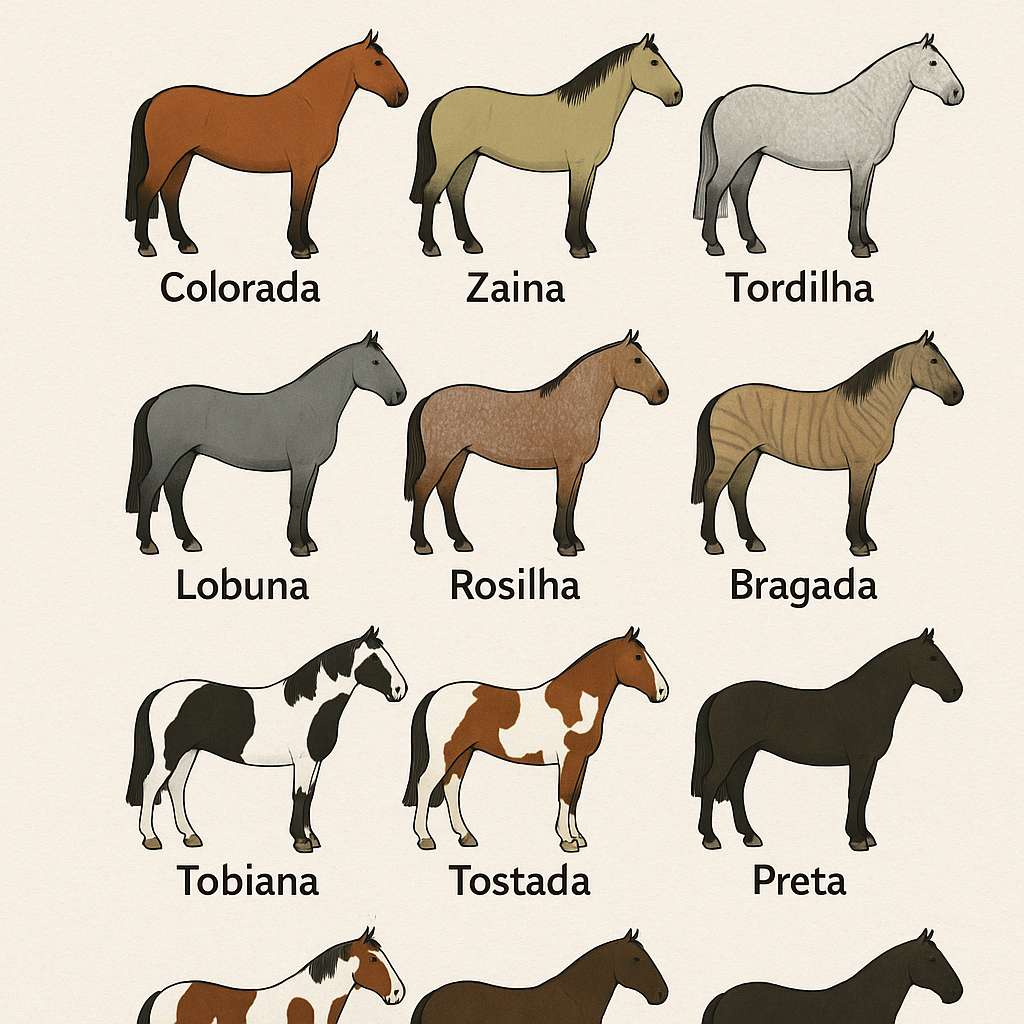 Tradição| Pelagens de cavalo: quantas existem, origens e curiosidades ...