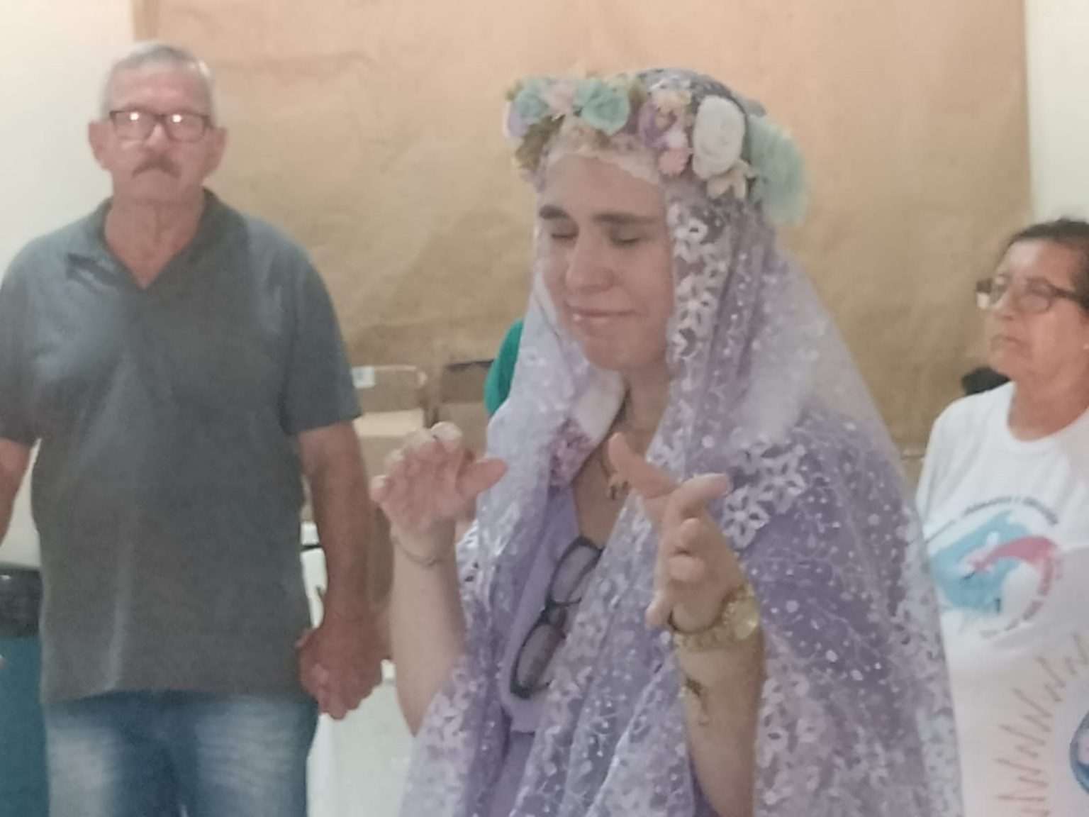 Conhecida como “Menina Santa”, Alexandrina Flores visita Alegrete