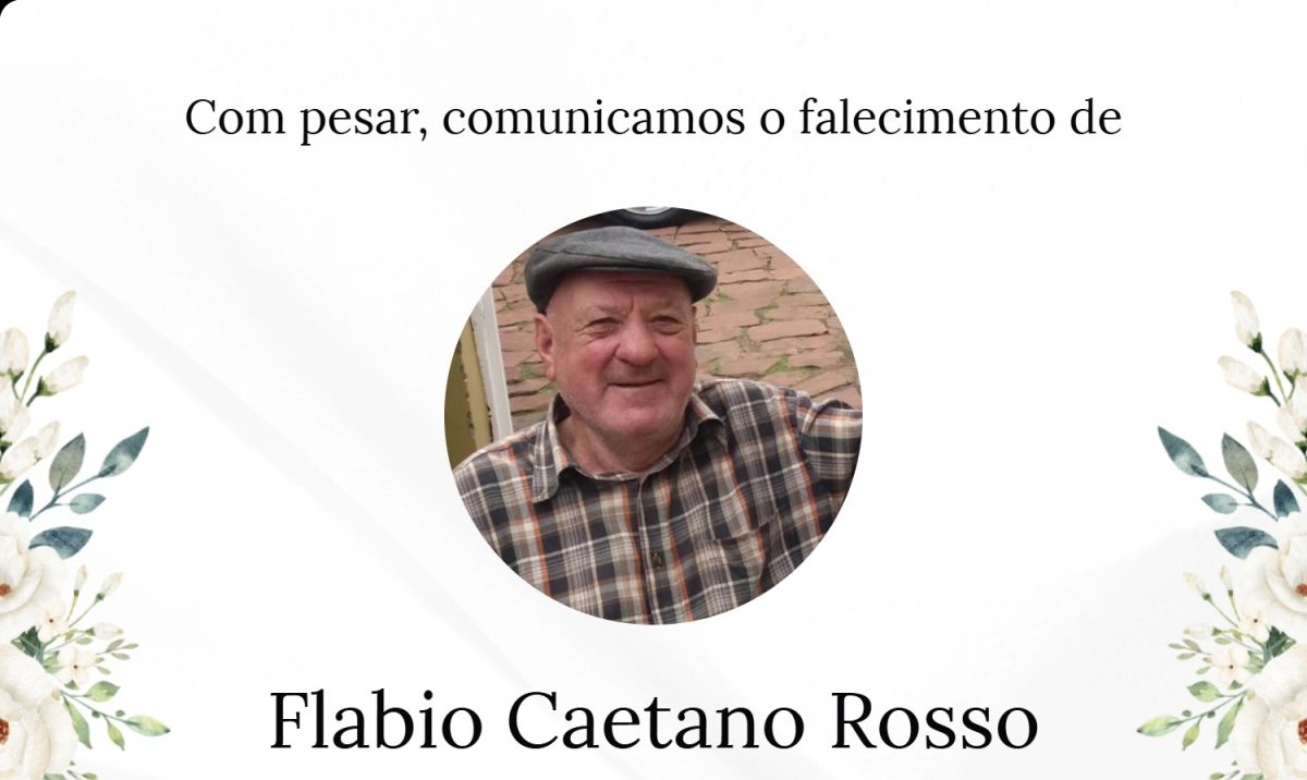 Obituário: Flabio Caetano Rosso - 87 anos - 13/02/2026